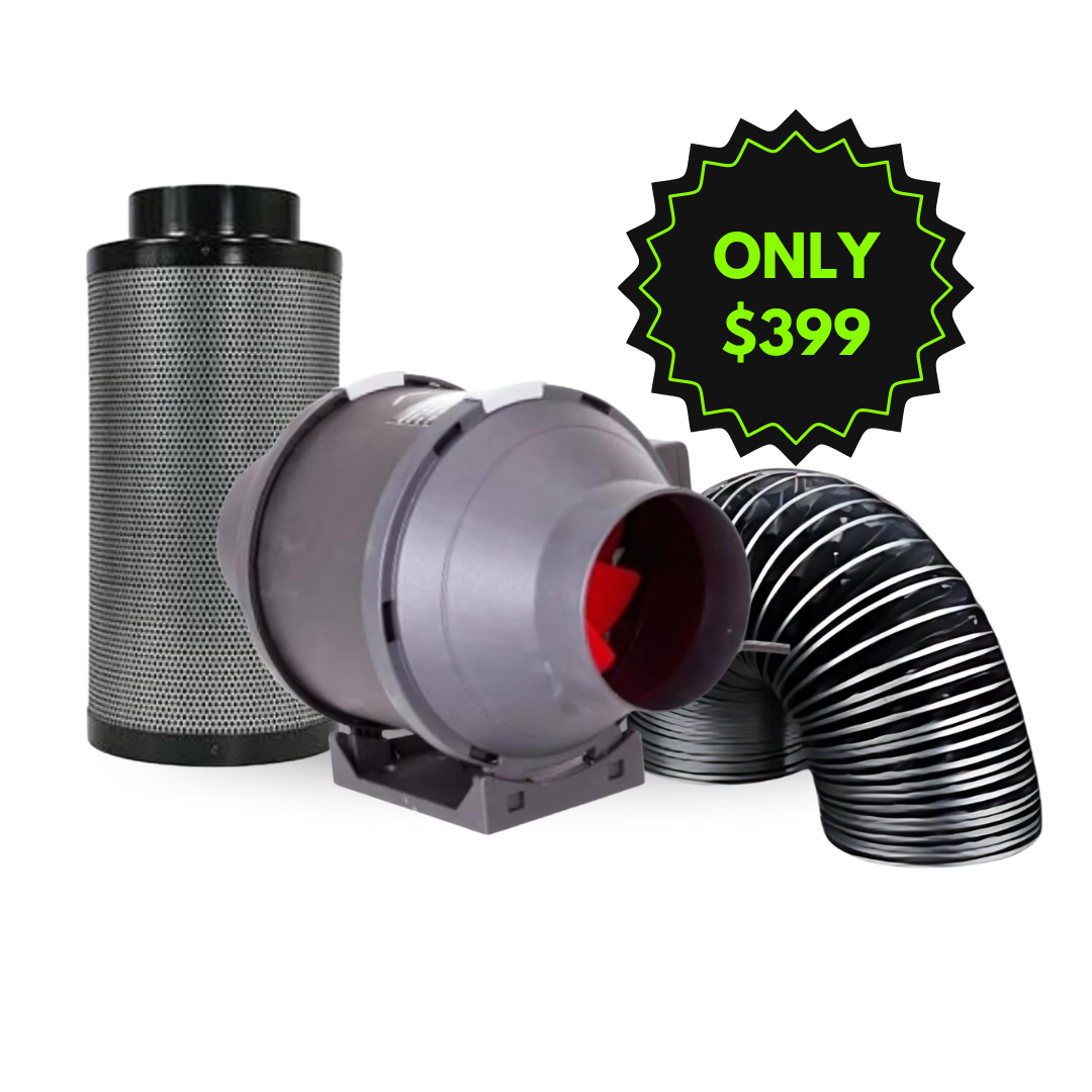 8" / 200mm Carbon Filter & Fan Kit